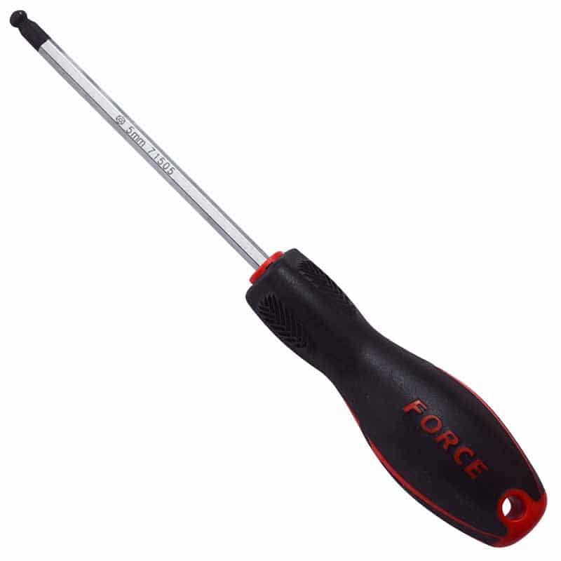 Hex Ball Screwdriver 5 - Force Tools