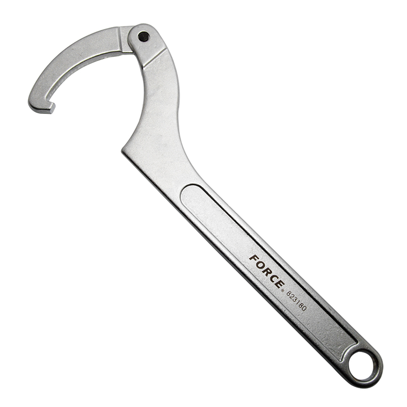 Fixed Type Adjustable Hook Wrench 120-180mm - Force Tools
